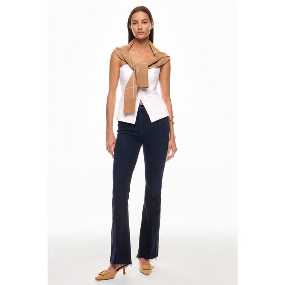 MOTHER | Jeans | Mother Blue The Weekender Fray Jeans Size 29 With ...